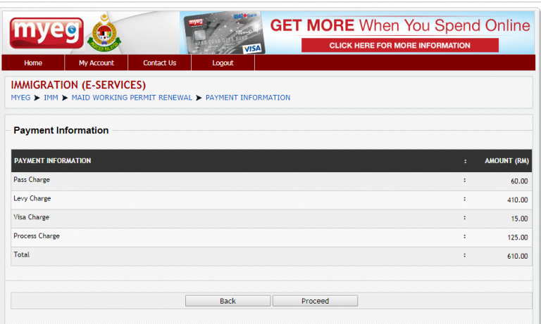 How To Renew Indonesian Maid Permit In Malaysia Using MyEG in 2019 - My ...