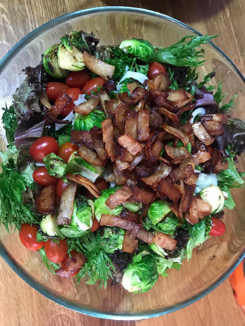 chicken meatloaf salad - My Awesome Moments