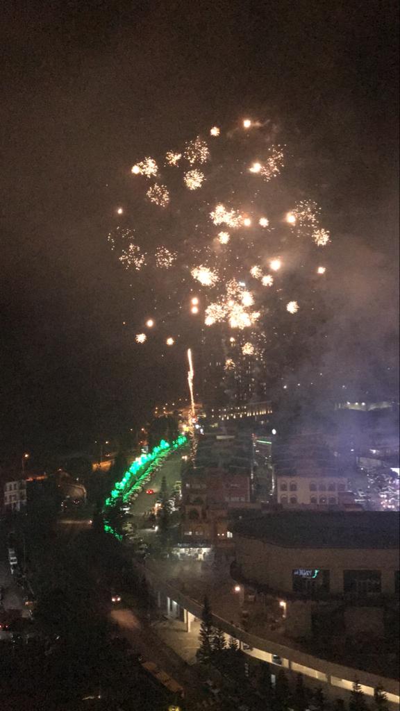 Happy New Year 2020 Fireworks from Windmill Upon Hills Genting Permai ...