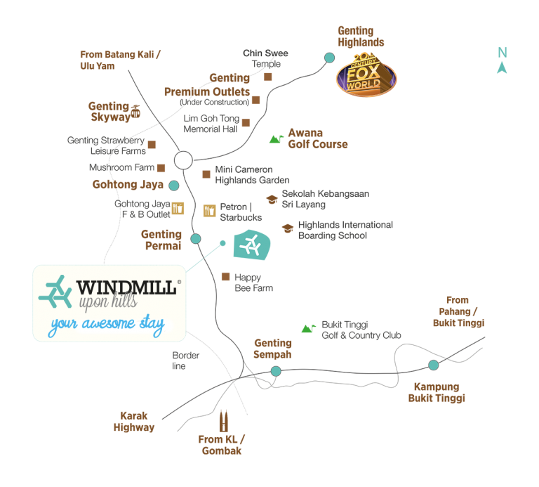 Windmill Upon Hills – Homestay Airbnb in Genting Highlands - My Awesome ...