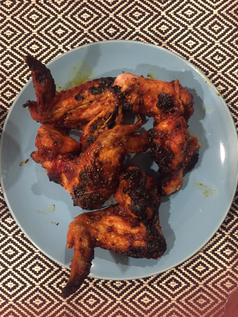 Honey Chicken Wings Sabah & Durian Stall at Batang Kali Selangor - My ...