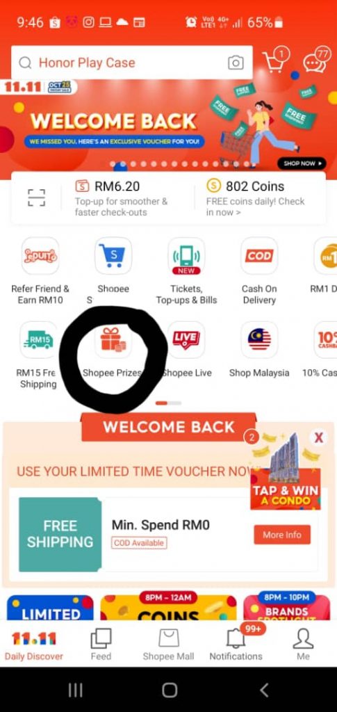 Play Shopee Candy Game at iPhone iOS - My Awesome Moments
