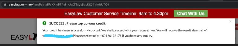 EasyLaw.com.my – Land Search Title Review - My Awesome Moments