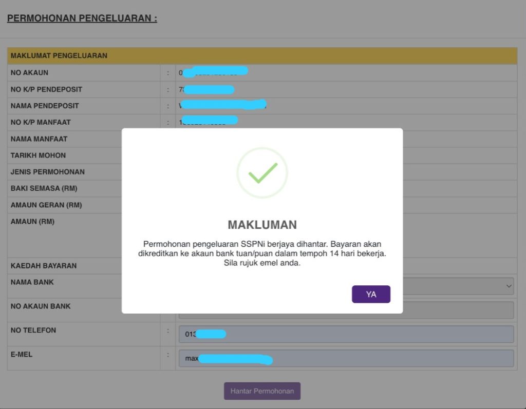 Pengeluaran SSPN Secara Online - My Awesome Moments