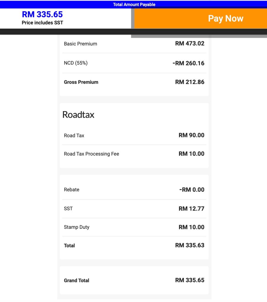 Renew Car Insurance Bjak vs MyEG Review - My Awesome Moments