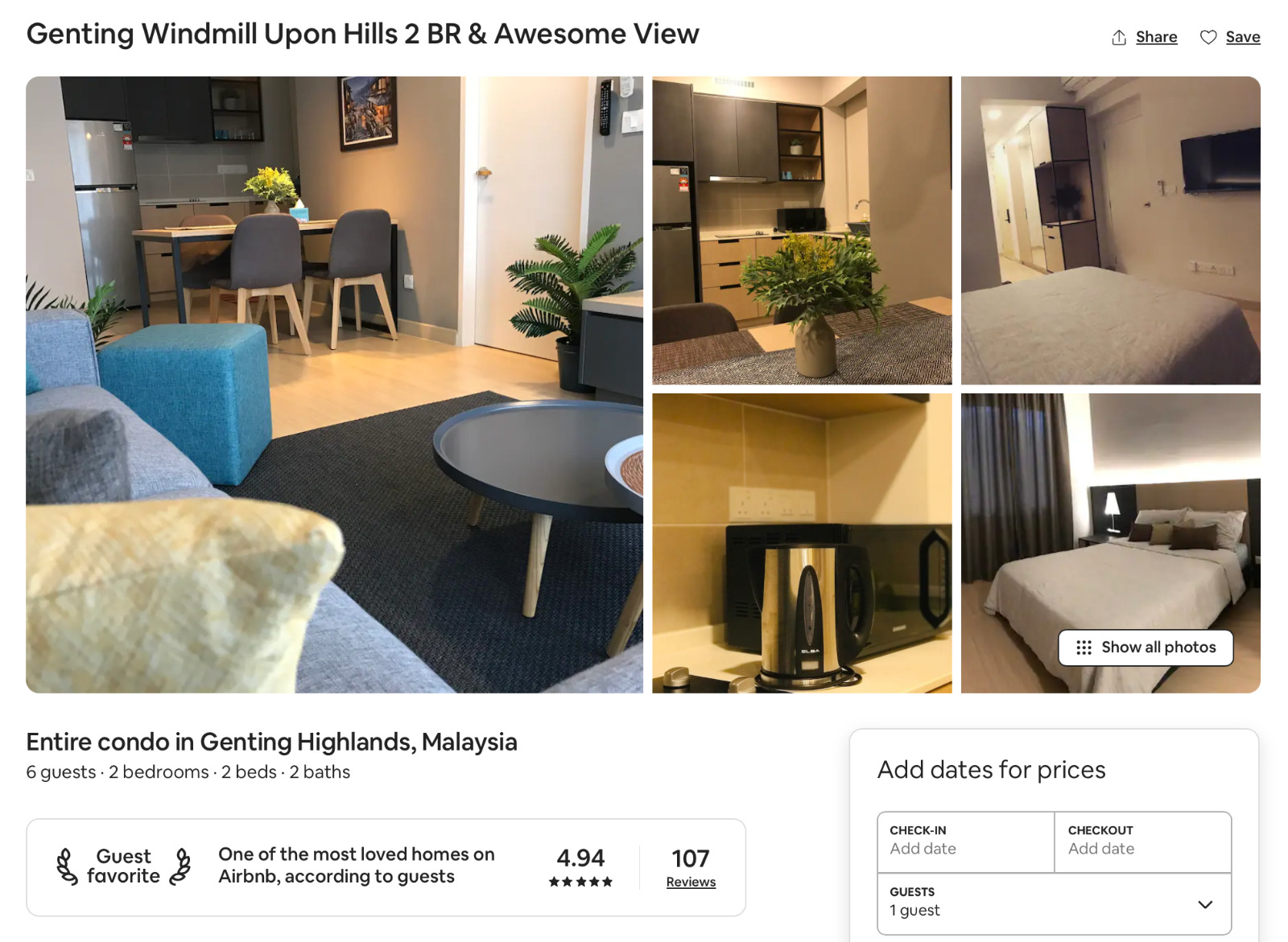 Genting Highlands Malaysia AirBnb Business Review - My Awesome Moments